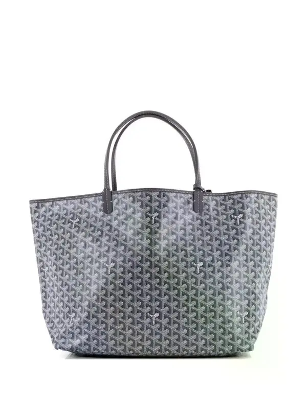 Goyard Saint Louis Gm Tote Bag Coated Canvas - Grey
