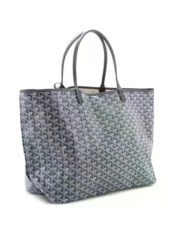 Goyard Saint Louis Gm Tote Bag Coated Canvas - Grey