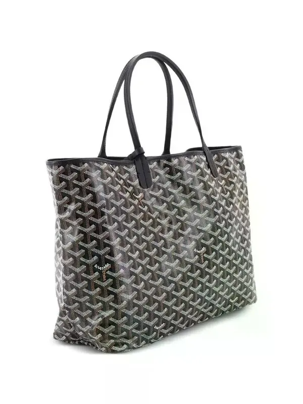 Goyard Saint Louis Coated Canvas Pm Tote Bag - Black