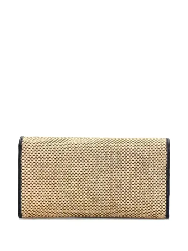 Gucci Horsebit 1955 Chain Wallet Canvas With Leather Crossbody Bag