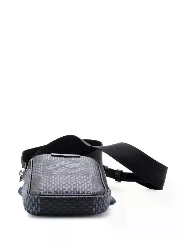 LOUIS VUITTON Modular Pouch Limited Edition Damier Graphite 3d Crossbody Bag