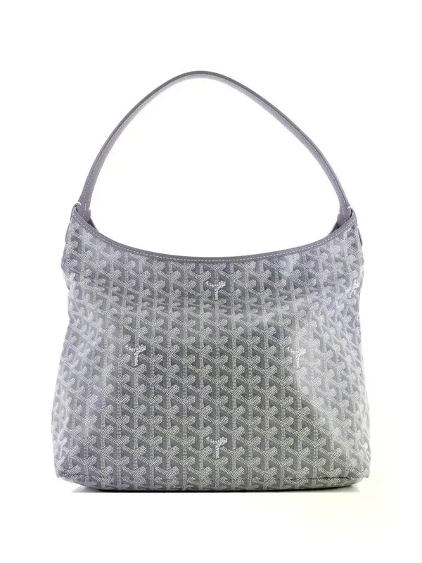 Goyard Boheme Coated Canvas Hobo Bag - Grey