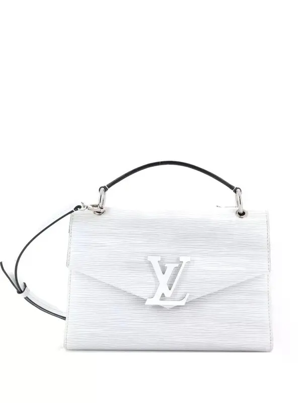 LOUIS VUITTON Grenelle Pochette Bag Epi Leather Crossbody Bag - White
