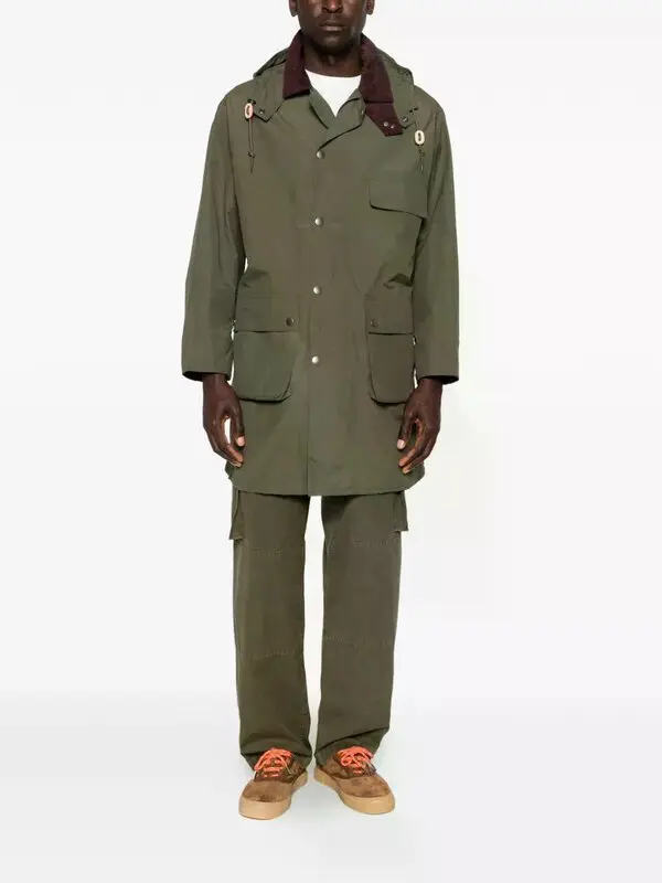 Barbour X Paul Smith Corduroy Collar Coat