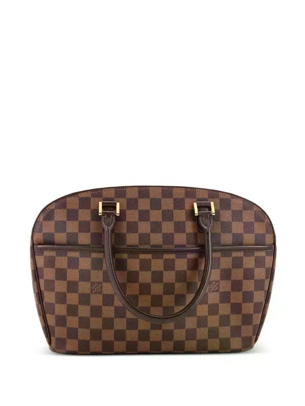 LOUIS VUITTON Sarria Handbag Damier Horizontal Satchel