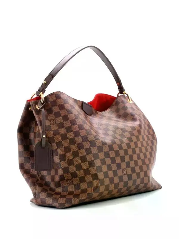 LOUIS VUITTON Graceful Damier Mm Hobo Bag - Brown