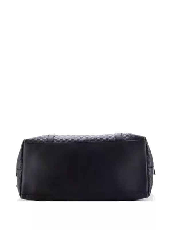 Gucci Britt Convertible Dome Micro Guccissima Leather Medium Satchel