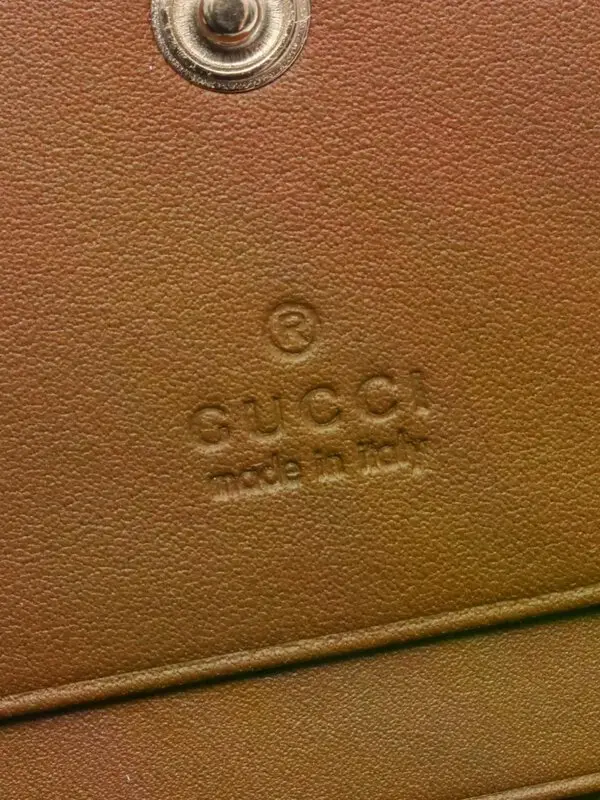 Gucci 2016-2025 Gg Supreme Wallet Small Wallets - Brown