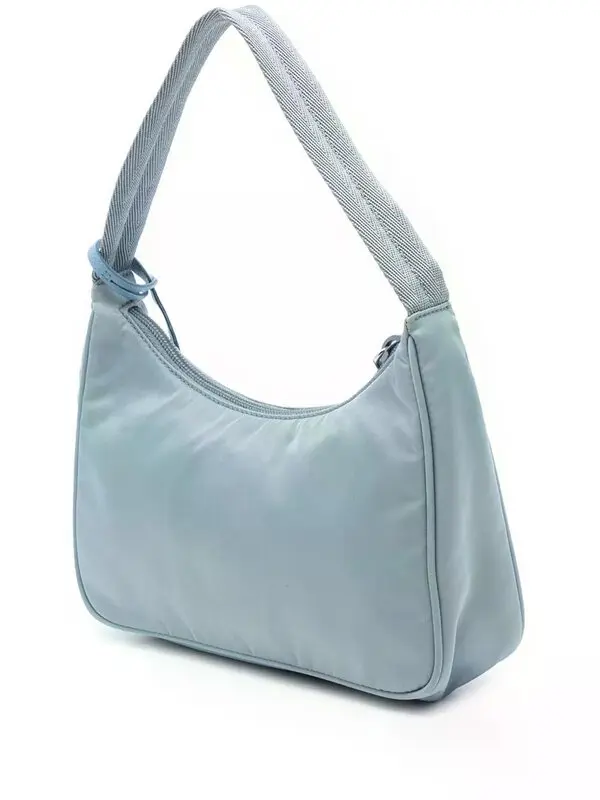 Prada Re-edition 2000 Tessuto Shoulder Bag - Blue
