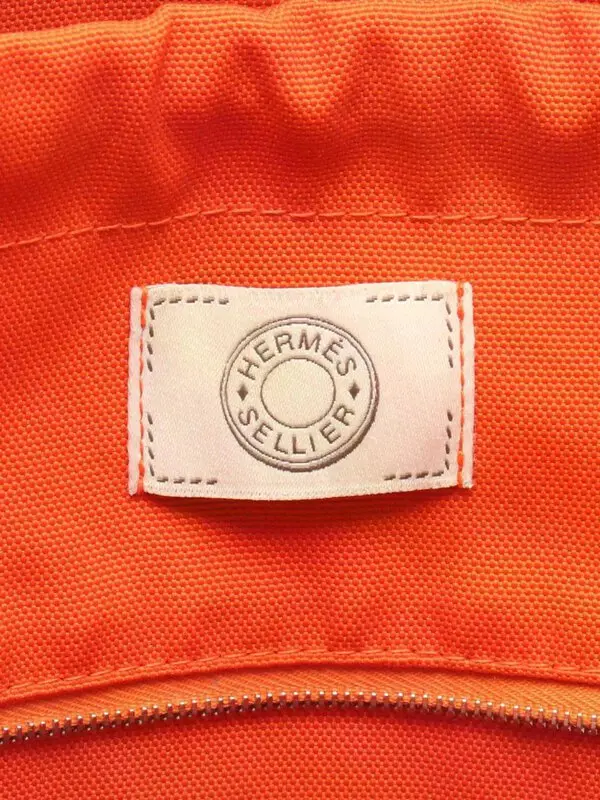 Hermès 2021 Toile Sac De Pansage Grooming Bag Satchel - Blue