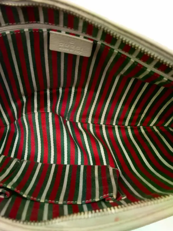 Gucci 2000-2015 Medium Gg Canvas Britt Half Moon Crossbody Bag