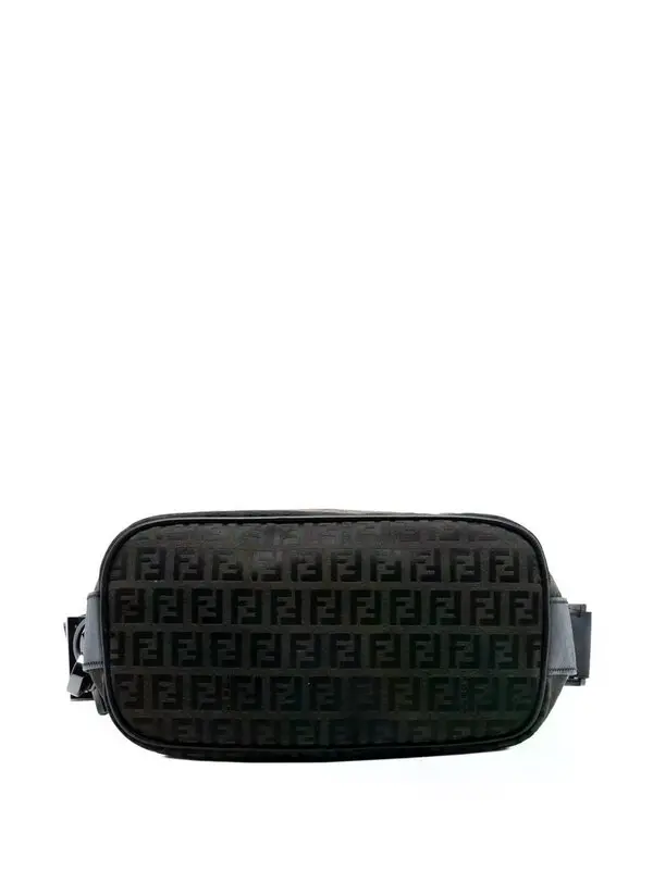 Fendi 20th Century Zucchino Canvas Shoulder Bag - Brown