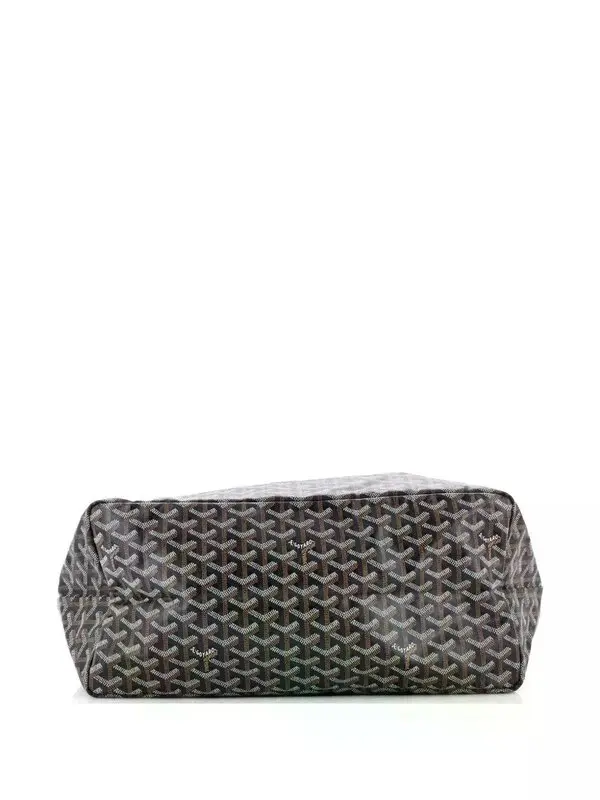 Goyard Saint Louis Coated Canvas Gm Tote Bag - Black