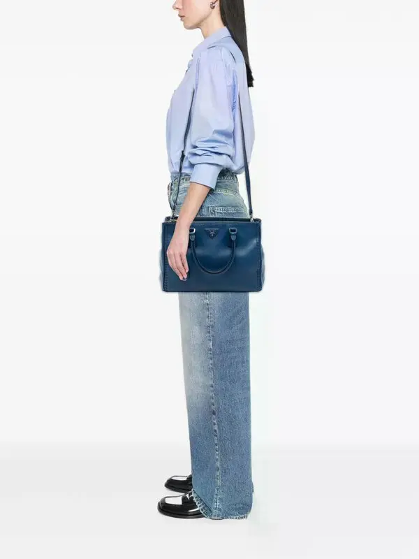 Prada 2010-2026 Medium City Calf Galleria Satchel