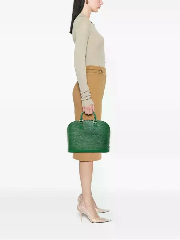 LOUIS VUITTON 1998 Epi Alma Pm Handbag