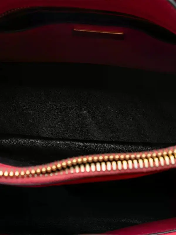 Prada Saffiano Soft Triple Pocket Tote Satchel 2010-2025 - Pink