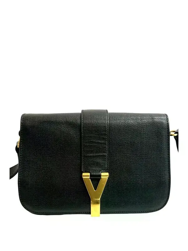 Saint Laurent Chyc Ligne Crossbody Bag - Black