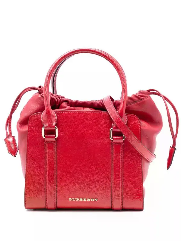 Burberry Small Patent Dinton Satchel 2000-2017