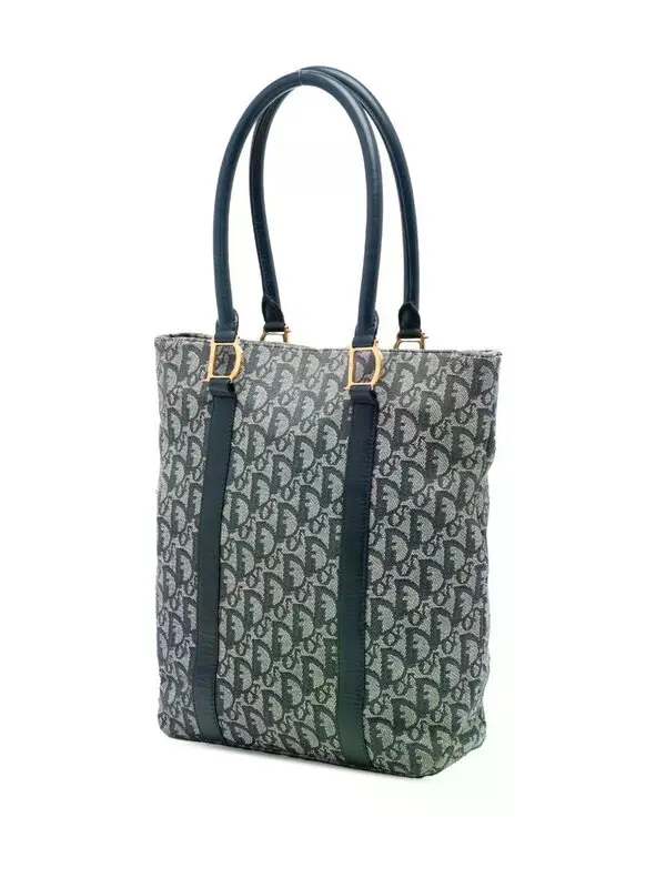 Dior 2001 Diorissimo Trotter Canvas Tote