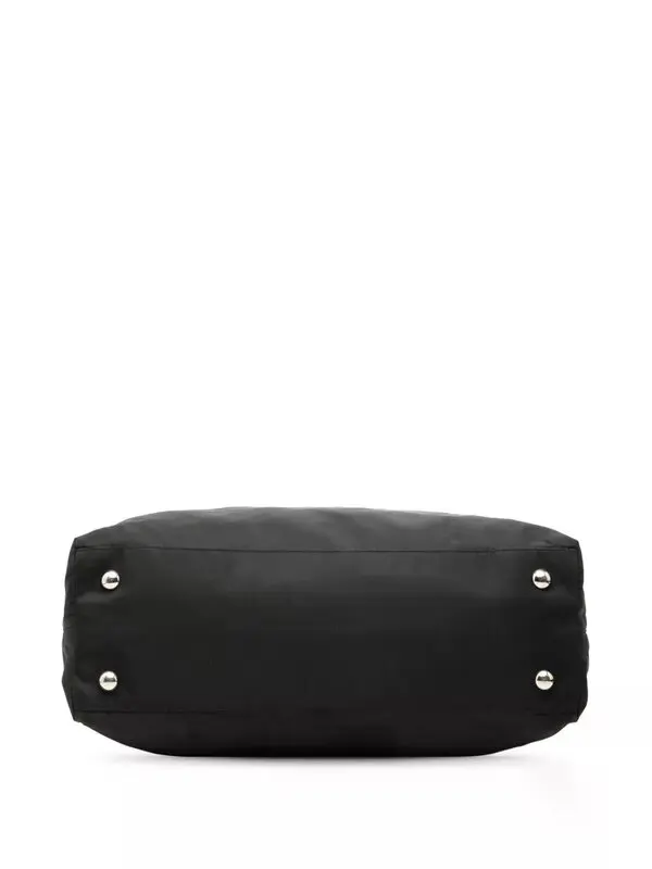 Prada 2000-2025 Tessuto Canapa Logo Satchel