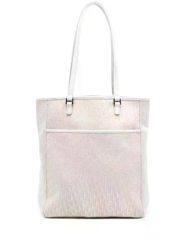 Dior 2004 Diorissimo Trotter Canvas Tote Bag