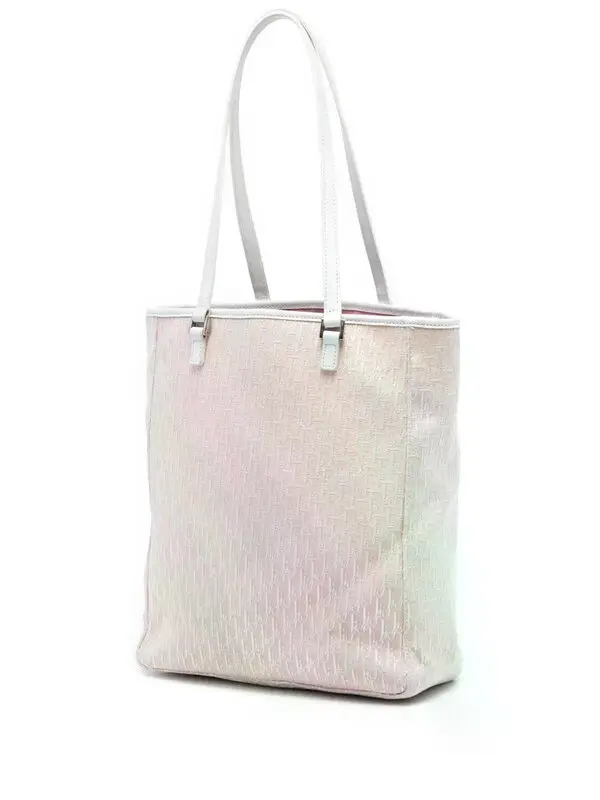 Dior 2004 Diorissimo Trotter Canvas Tote Bag
