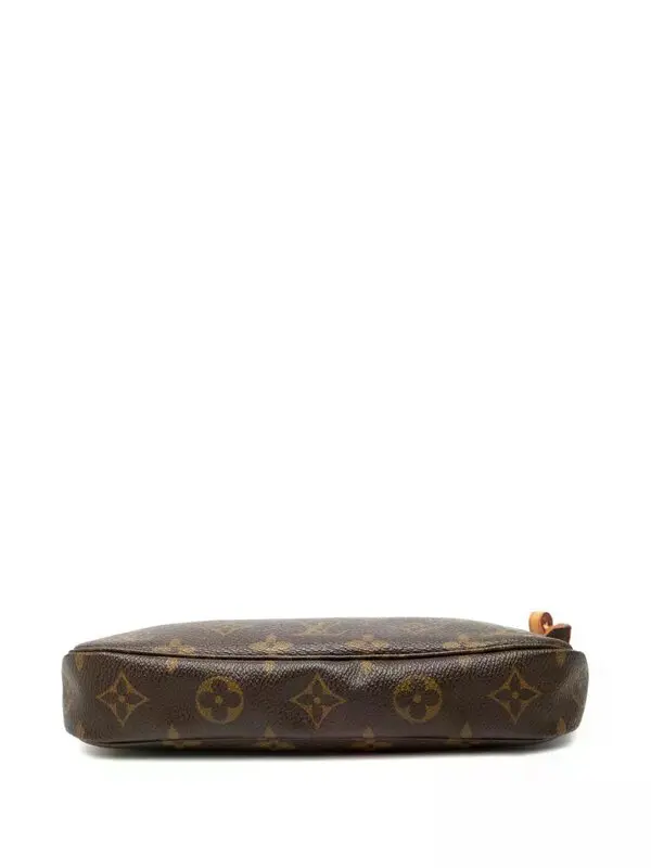 LOUIS VUITTON 2000 Monogram Pochette Accessoires - Brown
