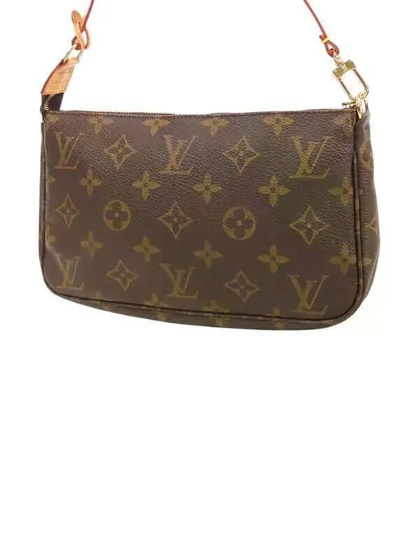 LOUIS VUITTON 2002 Monogram Pochette Accessoires - Brown