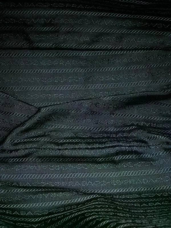 Prada Saffiano Trimmed Tessuto Tote
