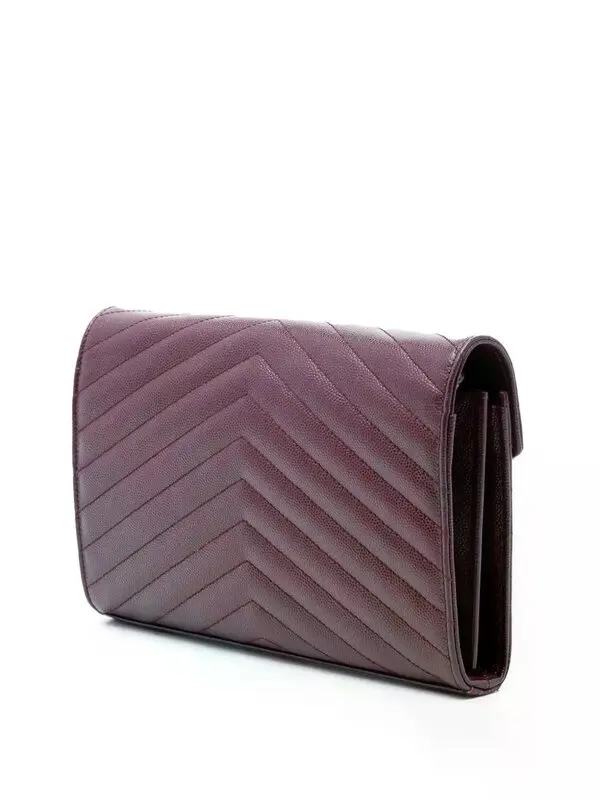 Saint Laurent Monogram Chain Wallet