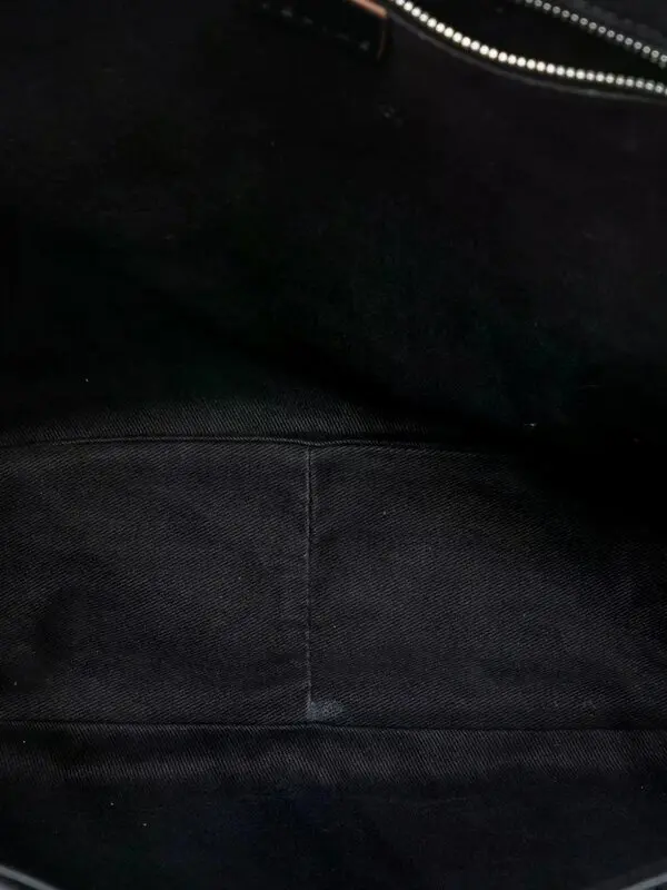 Celine 2007 Macadam Canvas Tote Bag - Black
