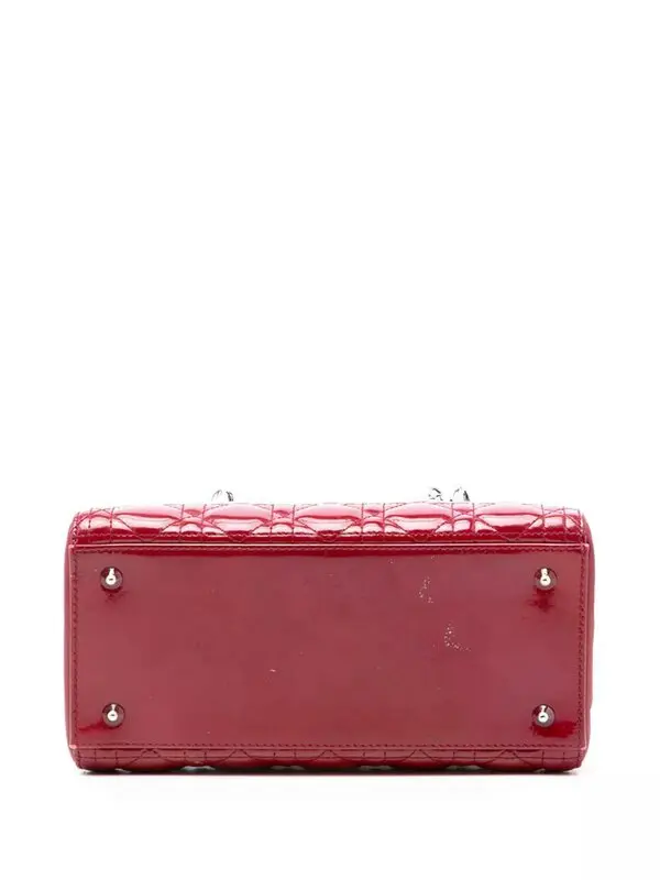 Dior 2013 Medium Patent Cannage Lady Satchel