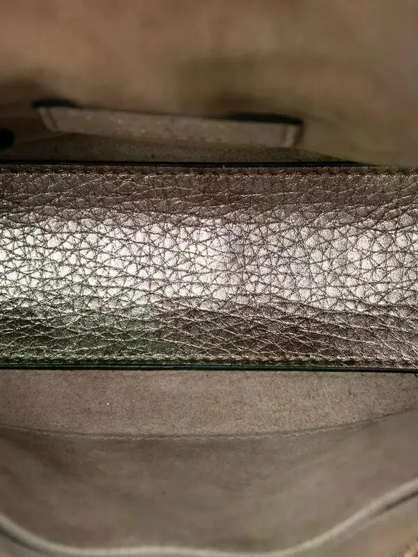 Dior 2017 Mini Lady Satchel - Silver