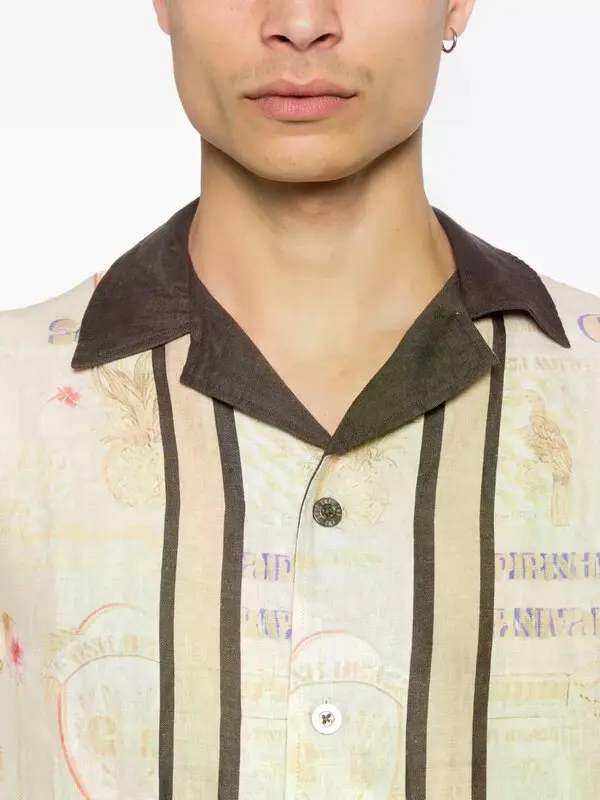CHE Monte Cristo Short-sleeves Shirt - Neutrals