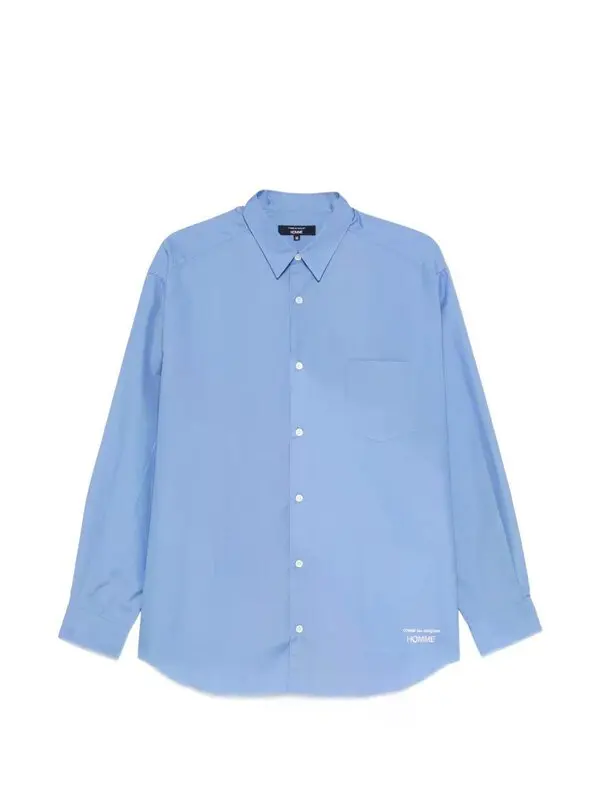 Comme Des Garçons Pocket Shirt - Blue