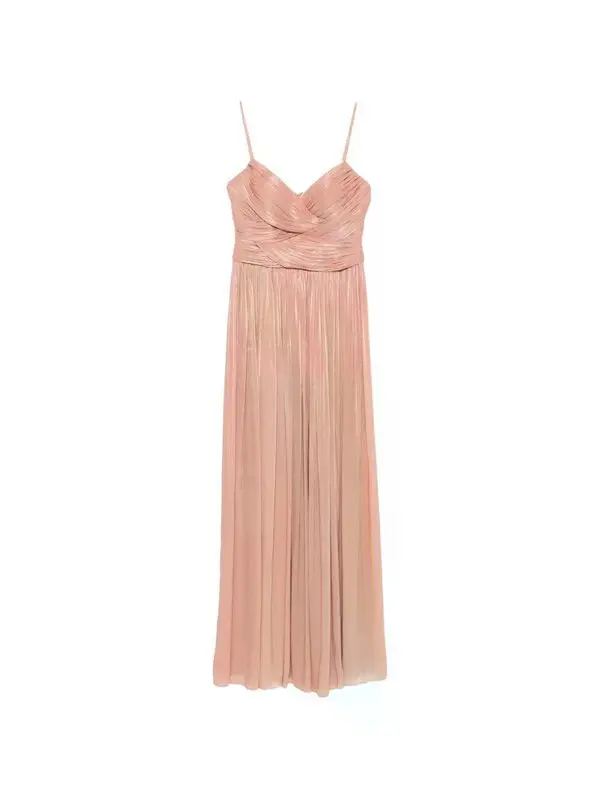 Costarellos Sireen Ruched Maxi Dress - Pink