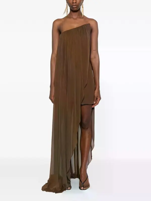 Giuseppe Di Morabito Asymmetric One-shoulder Dress