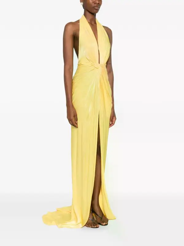 Costarellos Halterneck Maxi Dress