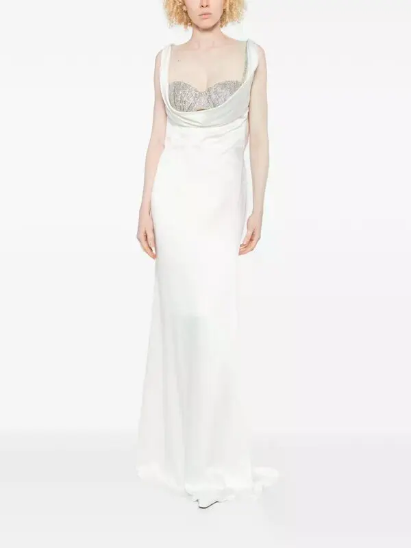 Giuseppe Di Morabito Embellished Maxi Dress