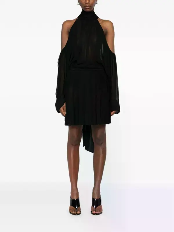 Giuseppe Di Morabito Halterneck Mini Dress