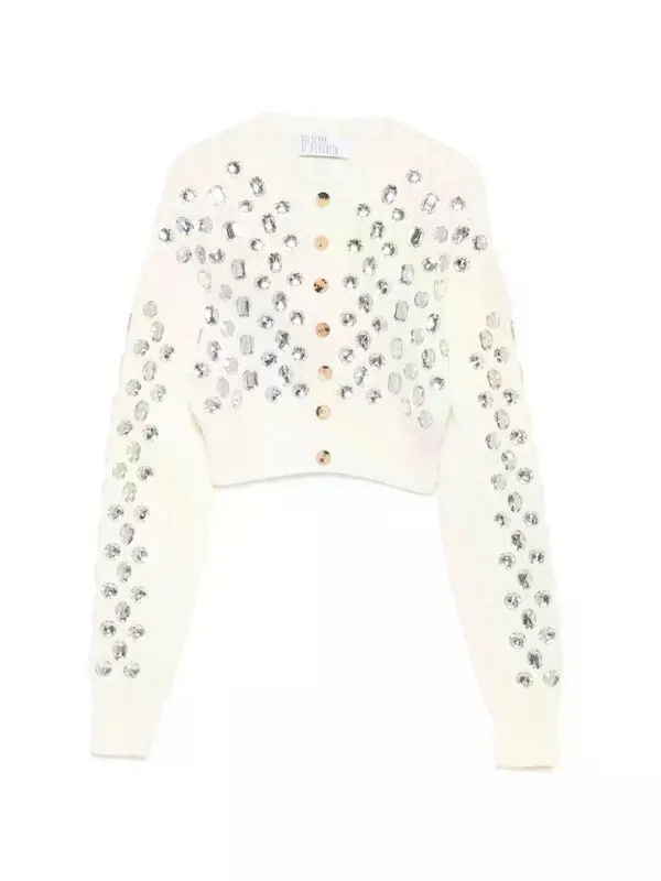Giuseppe Di Morabito Embellished Button Cardigan - Neutrals