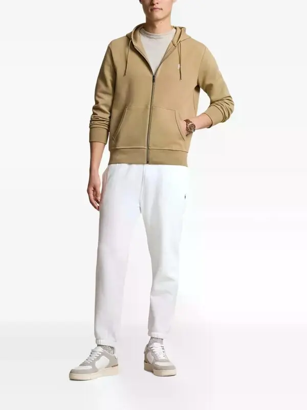 Polo Ralph Lauren Full-zip Hooded Sweater - Neutrals