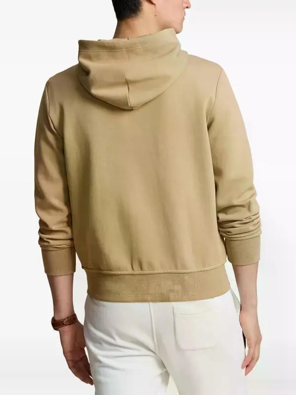 Polo Ralph Lauren Full-zip Hooded Sweater - Neutrals