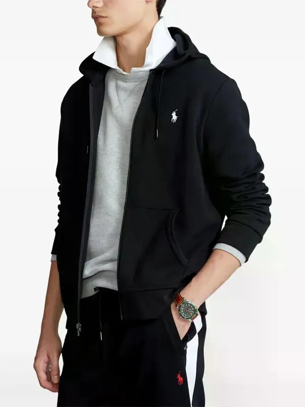 Polo Ralph Lauren Full-zip Hoodie With Embroidered Logo