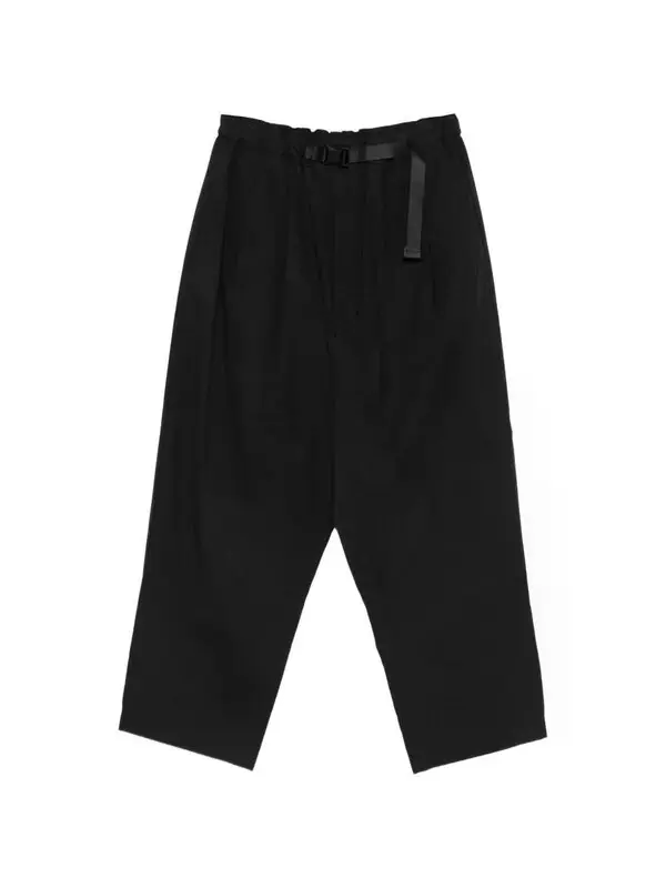 Comme Des Garçons Belted Cropped Trousers