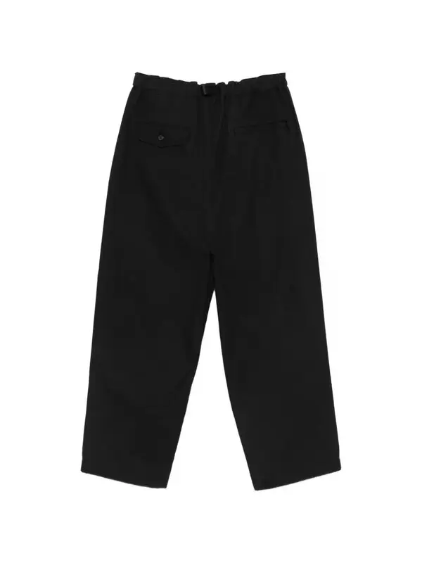 Comme Des Garçons Belted Cropped Trousers