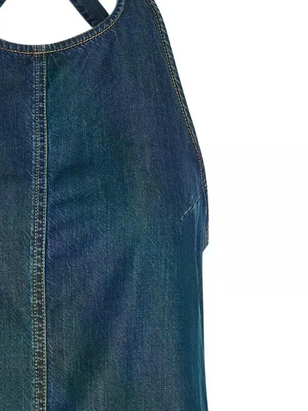 Good American Tie Neck Dress