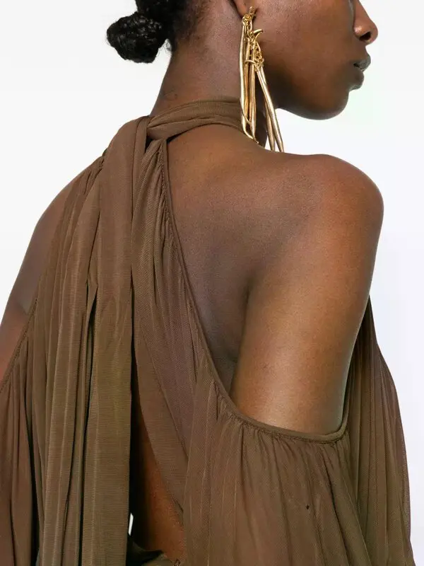 Giuseppe Di Morabito Tie-neck Blouse