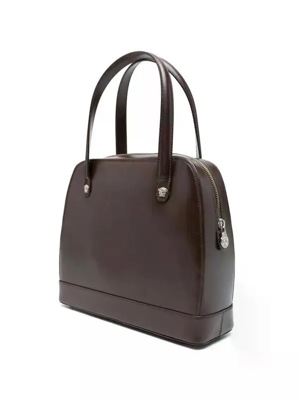 Versace 1990s Leather Tote Bag