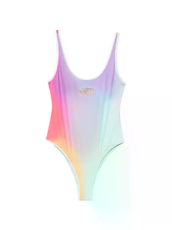 Casablanca X Martin Naumann Gradient Printed Swimsuit - Purple